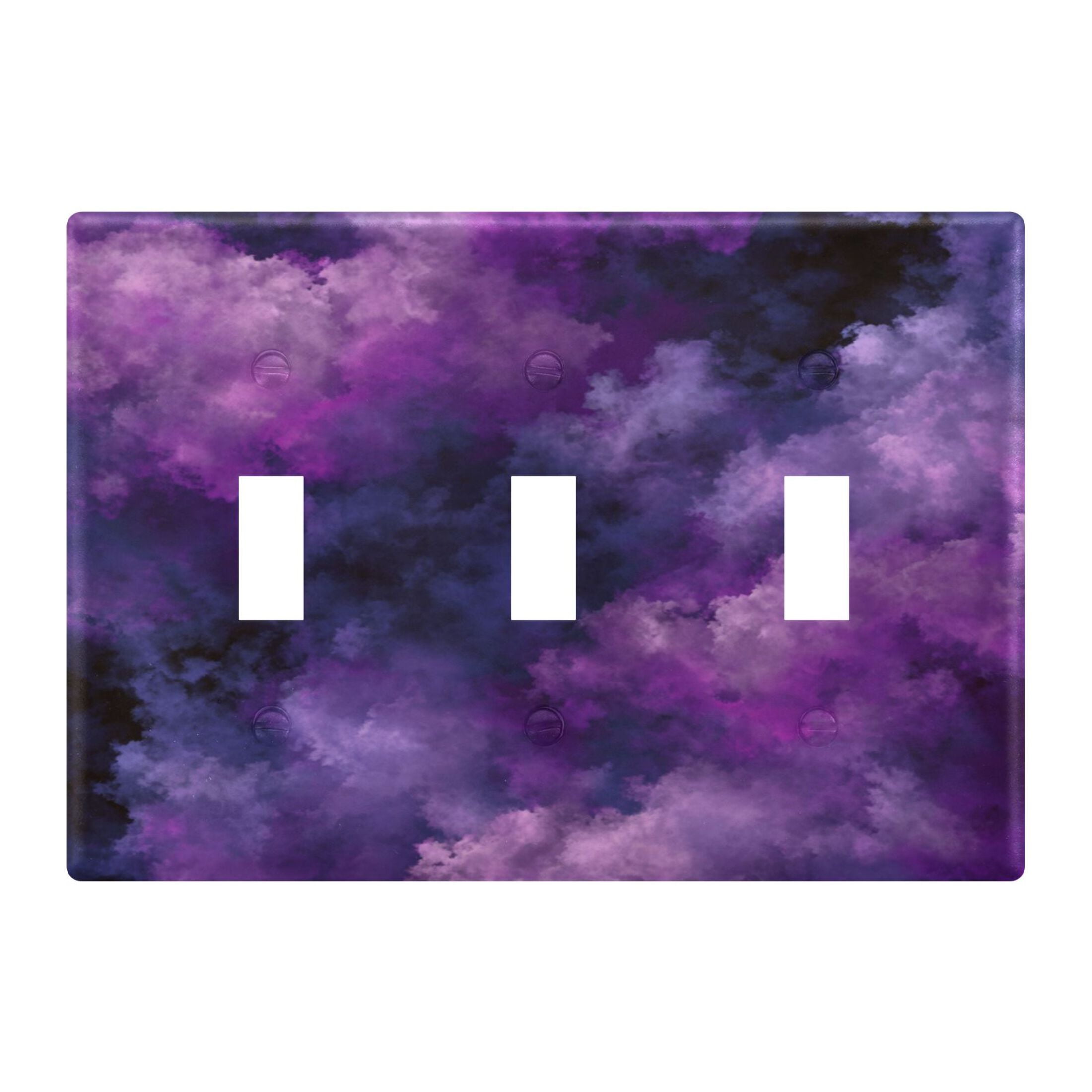 3-Gang Light Switch Wall Plate Outlet Cover for home electrical outlets ...
