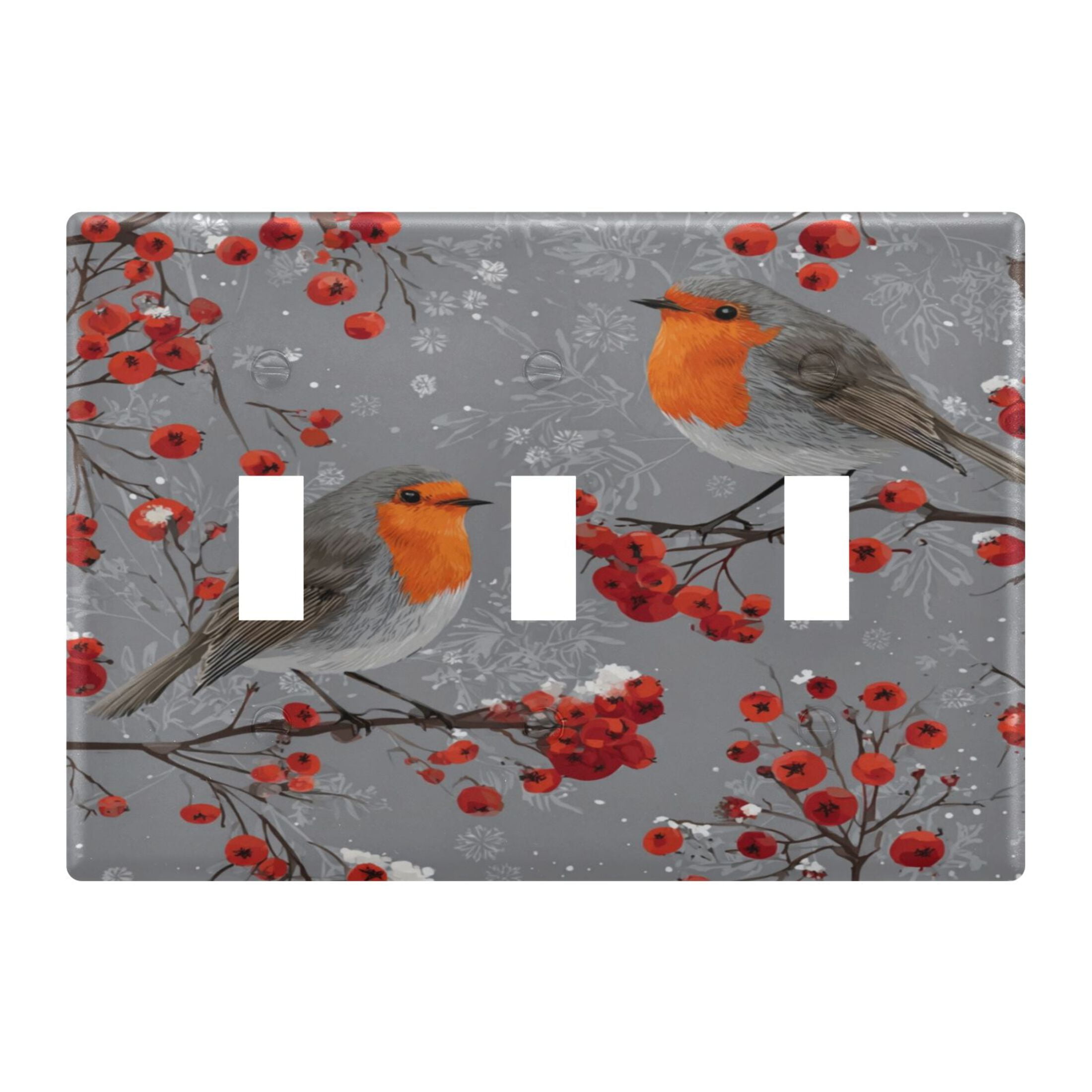 3-Gang Light Switch Wall Plate Outlet Cover for home electrical outlets ...