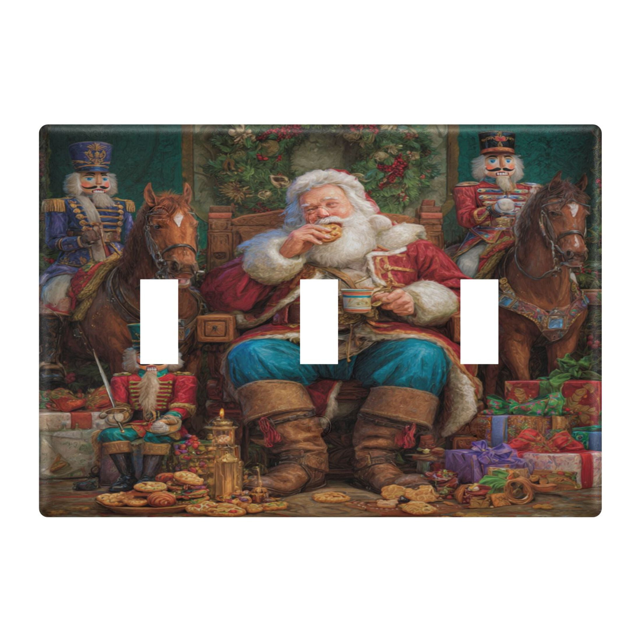 3-Gang Light Switch Wall Plate Outlet Cover for home electrical outlets ...