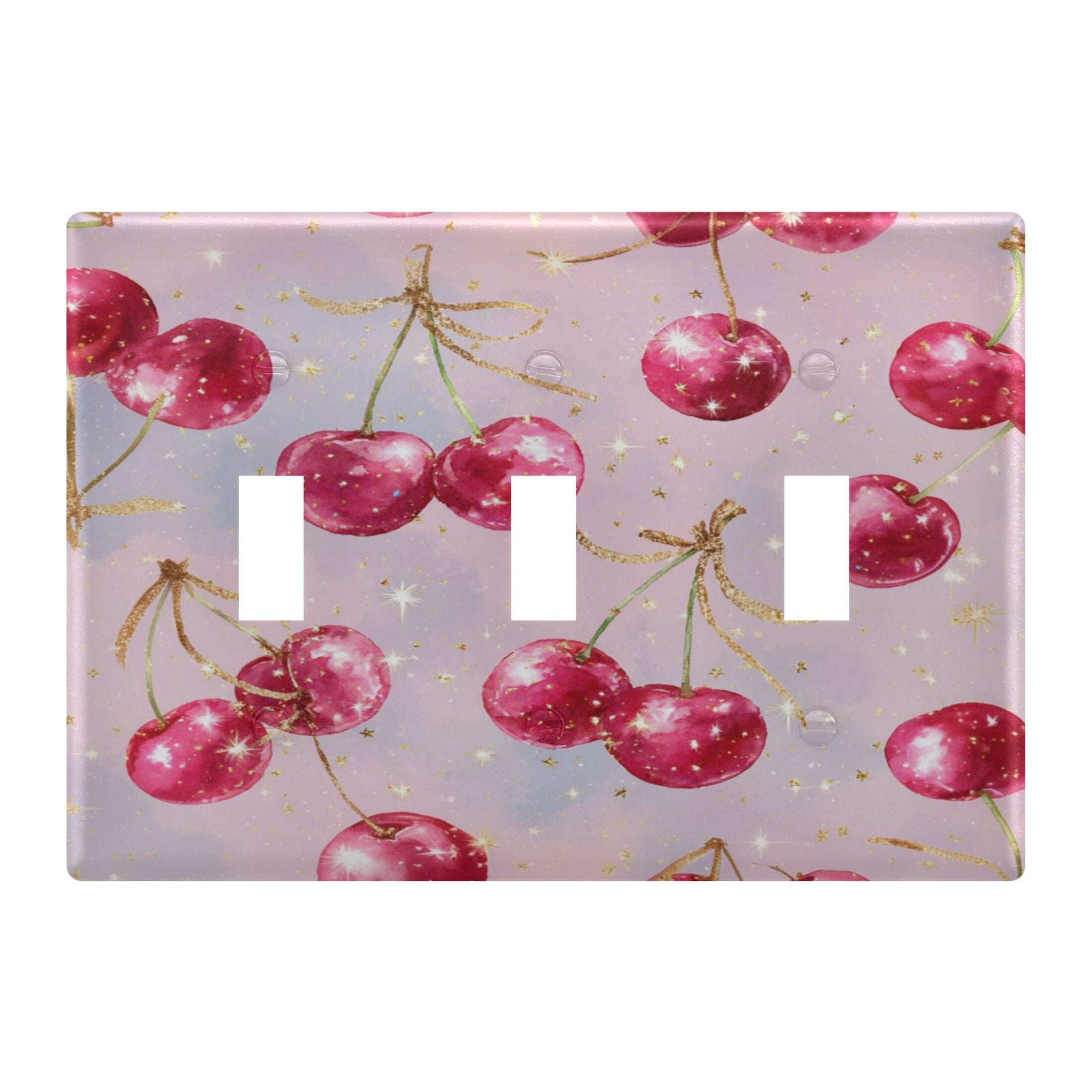 3-Gang Light Switch Wall Plate Outlet Cover for home electrical outlets ...