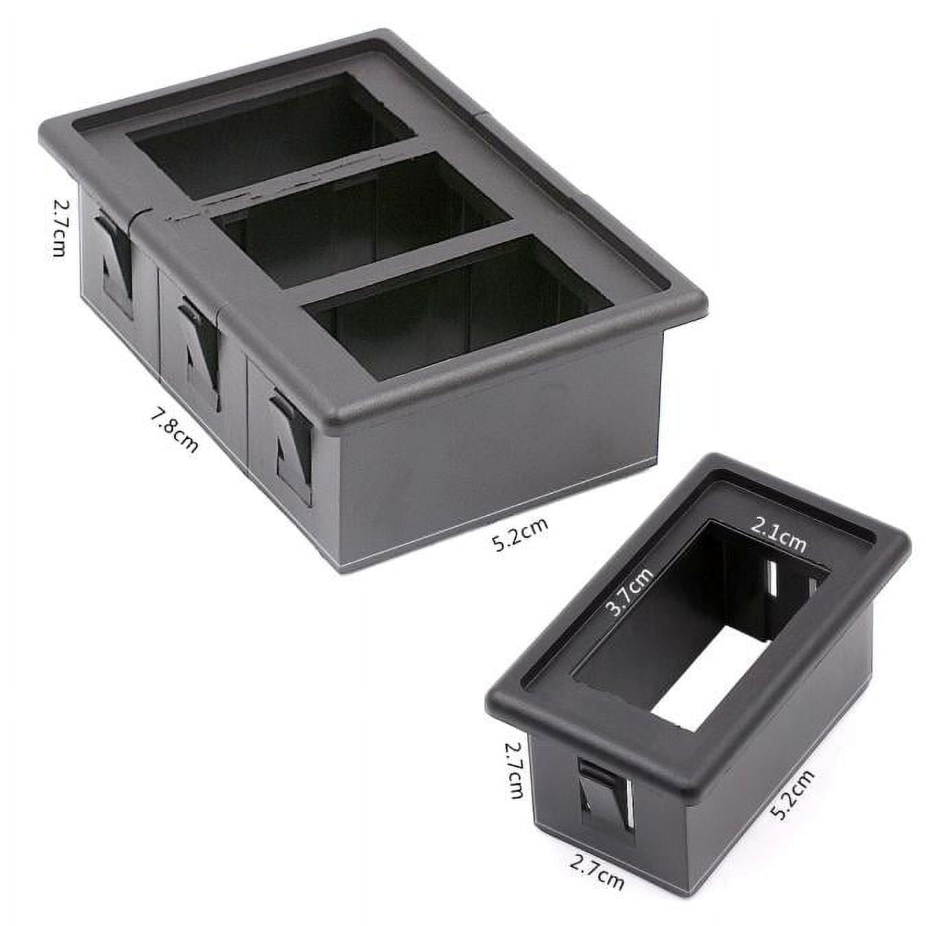 3 Gang Rocker Switch Housing Clip Panel Assembly Holder FOR ARB Carling ...