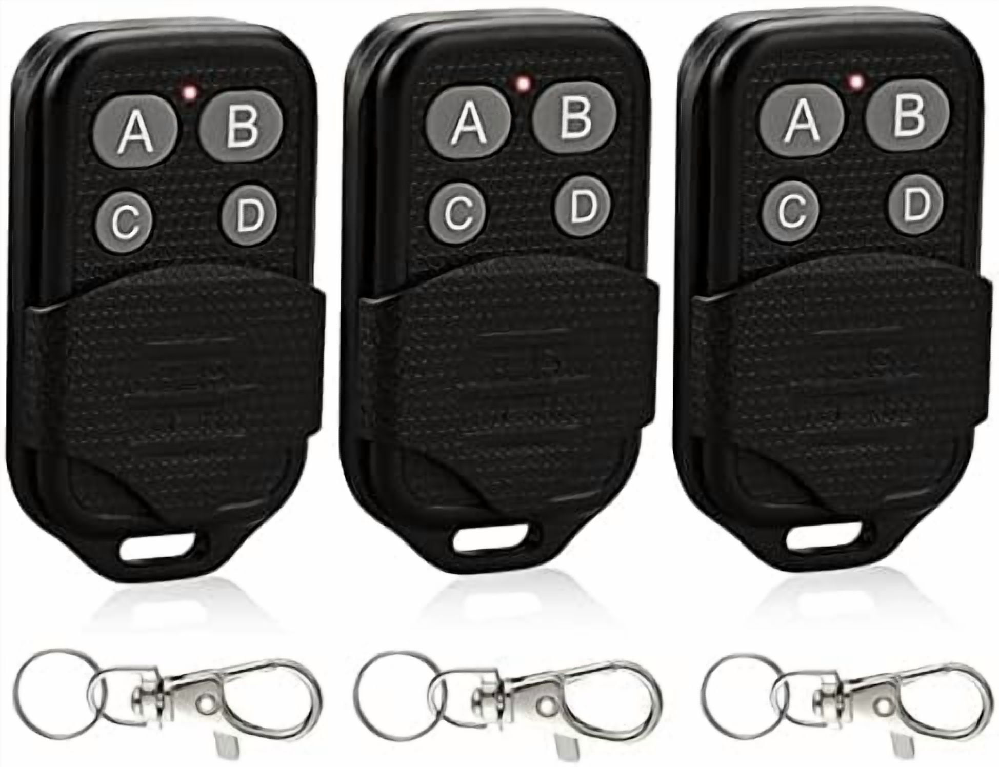 3 Garage Door Opener 390mhz Remote Keychain,Replacement for Genie ...