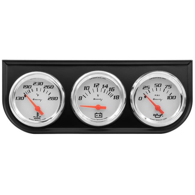 3 Gauge Extreme Panel - Oil Pressure, Oil Temperature & Water ...