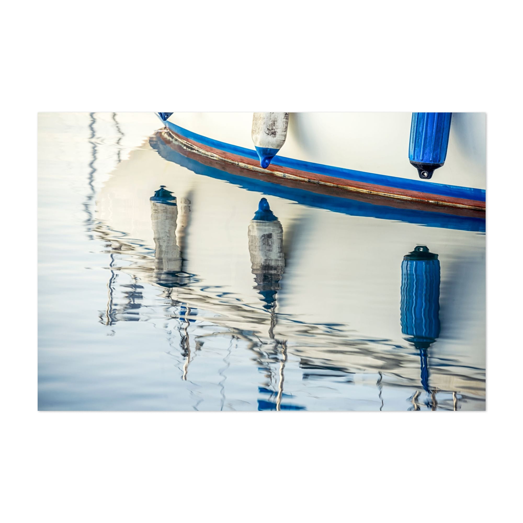 3 Gentle Reflections - Photography Unframed Wall Art Print 8 x 12 inches - Walmart.com