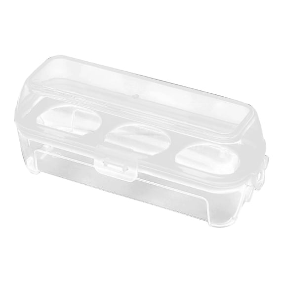 3 Girds Egg Holder Container, Plastic Egg Storage Box Shockproof ...