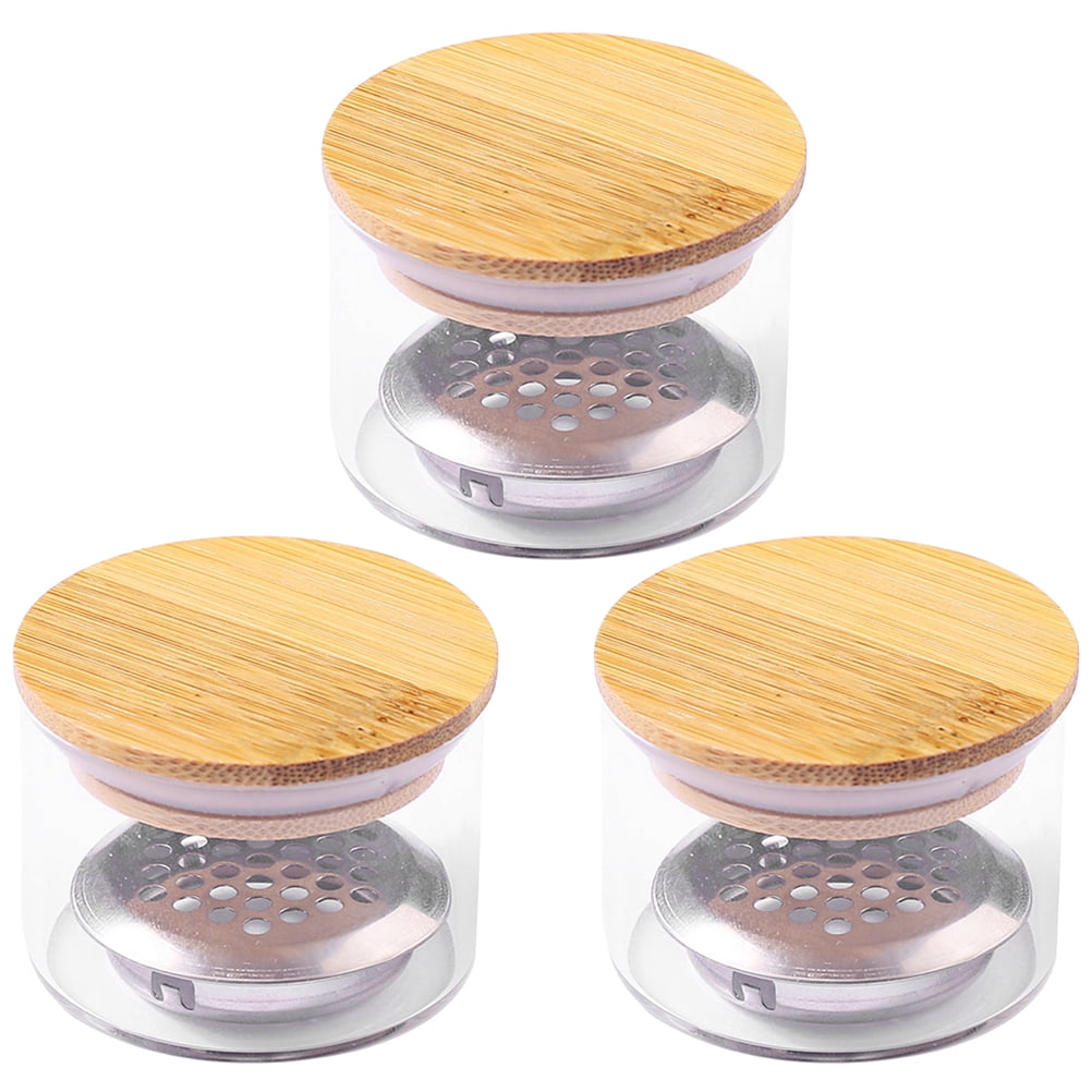 3 Glass Nail Dishes with Lids for Manicure & Nail Art - Walmart.com