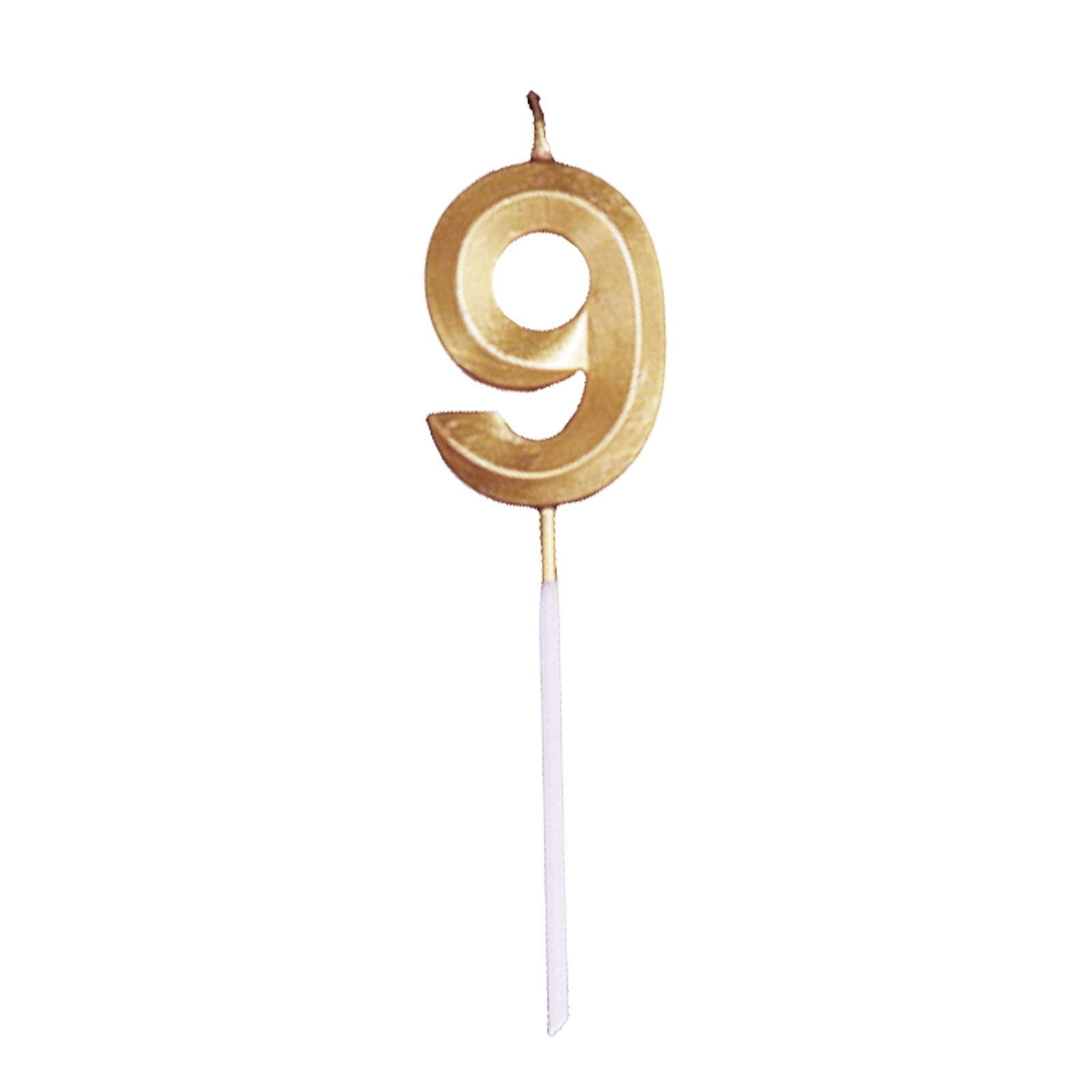 Under $3,Gold Number Candles,Champagne Gold Digit Candles,Suitable For ...