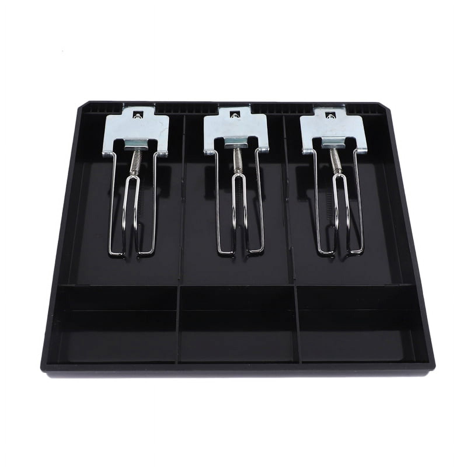 3-Grid Money Cash Coin Register Insert Tray Replacement Cashier Drawer ...