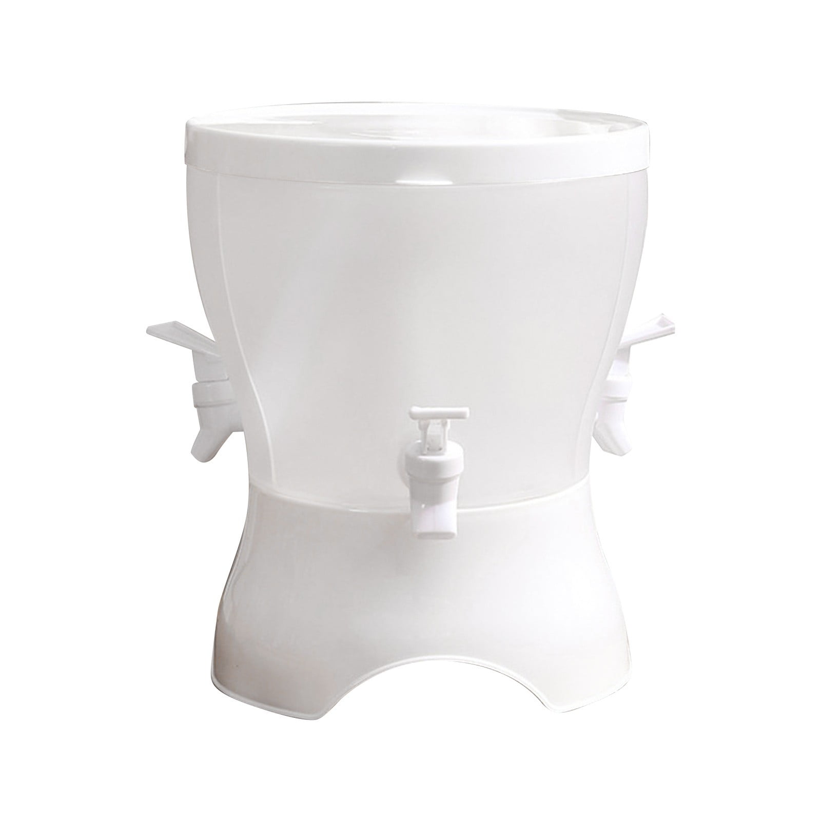 3-Grid Rotating Drink Dispenser for Fridge, 1-Gallon Cold Beverage ...
