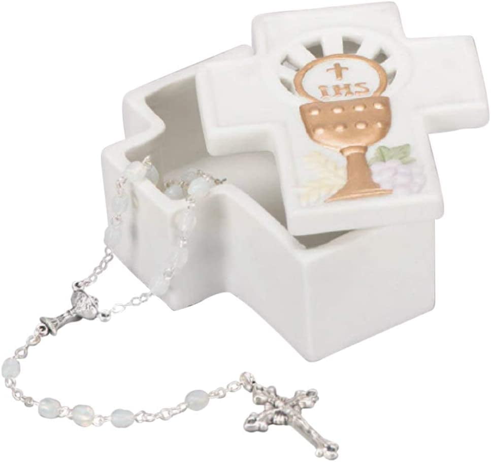 3"H COMMUNION KEEPSAKE BOX - Walmart.com