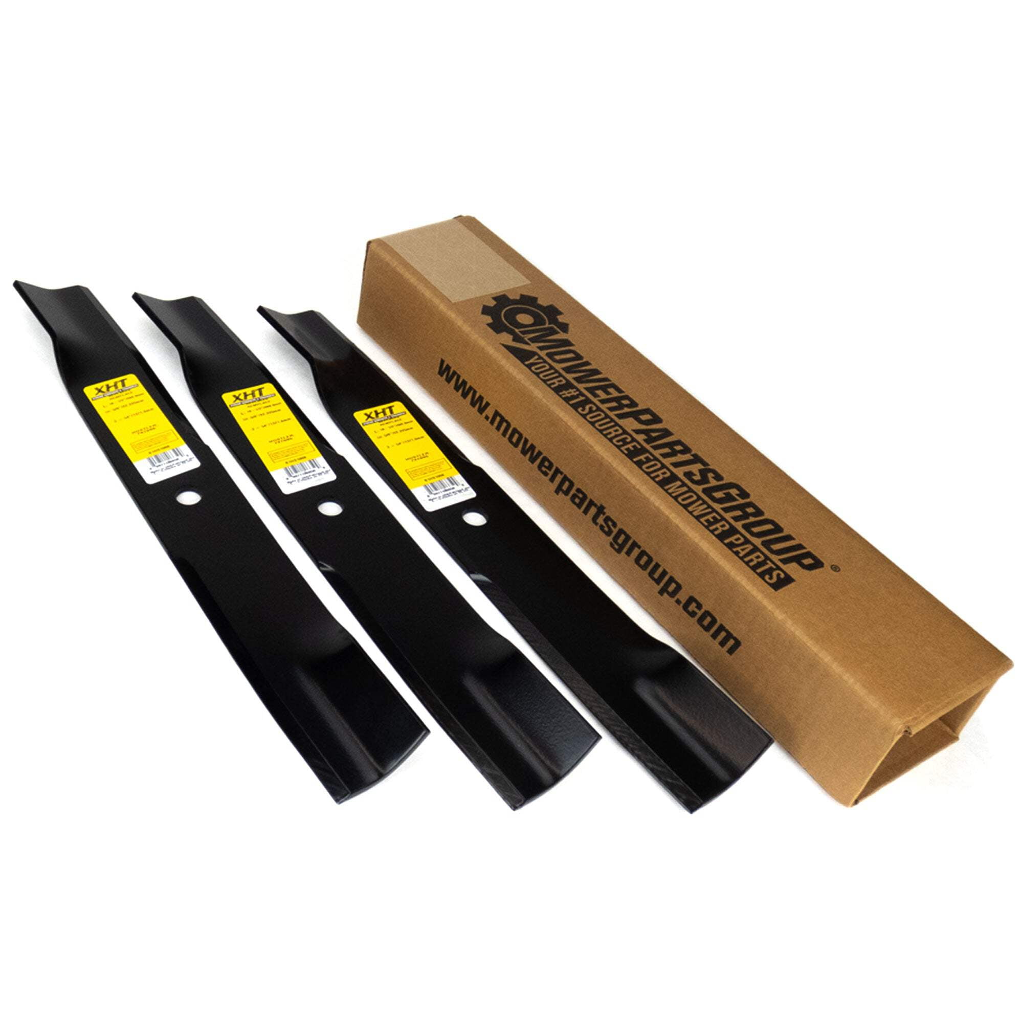 (3) HD Blades Fits Hustler 54" Raptor SD Replaces 797696 601124 ...