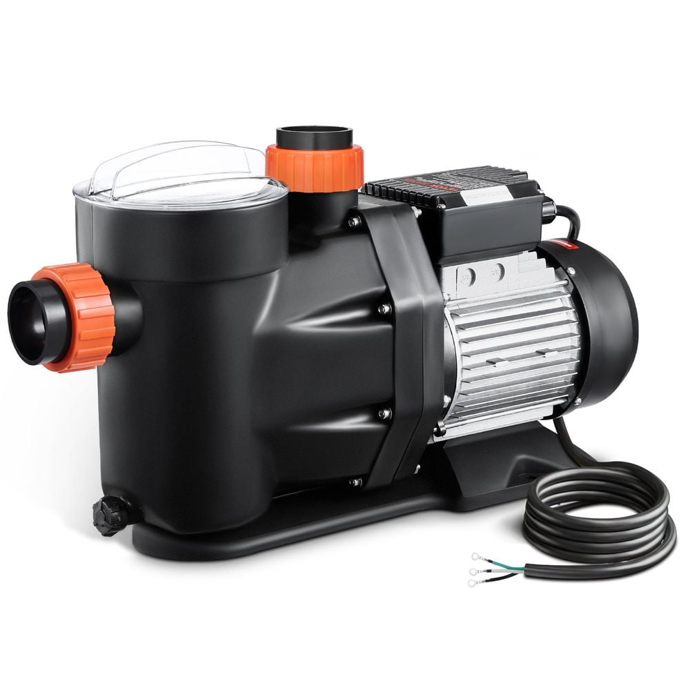 3 HP Above Ground Swimming Pool Pump Single Speed 149 GPM 3450 RPM 220V ...