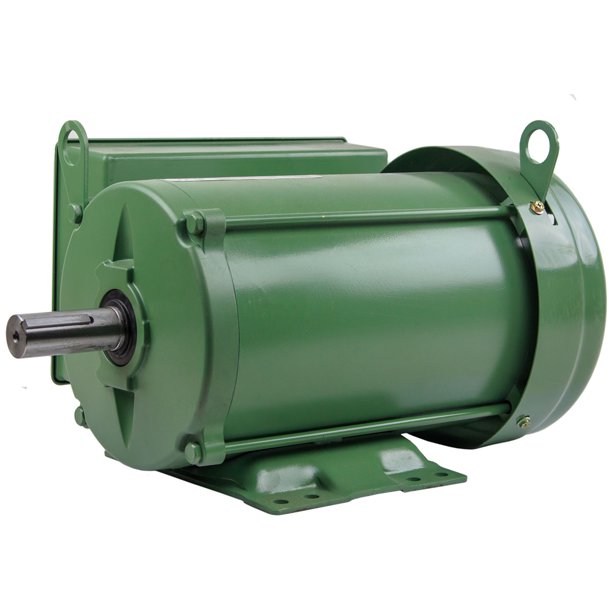 3 HP Farm Duty Single Phase Electric Motor 1800 RPM 184T Frame TEFC 208 ...