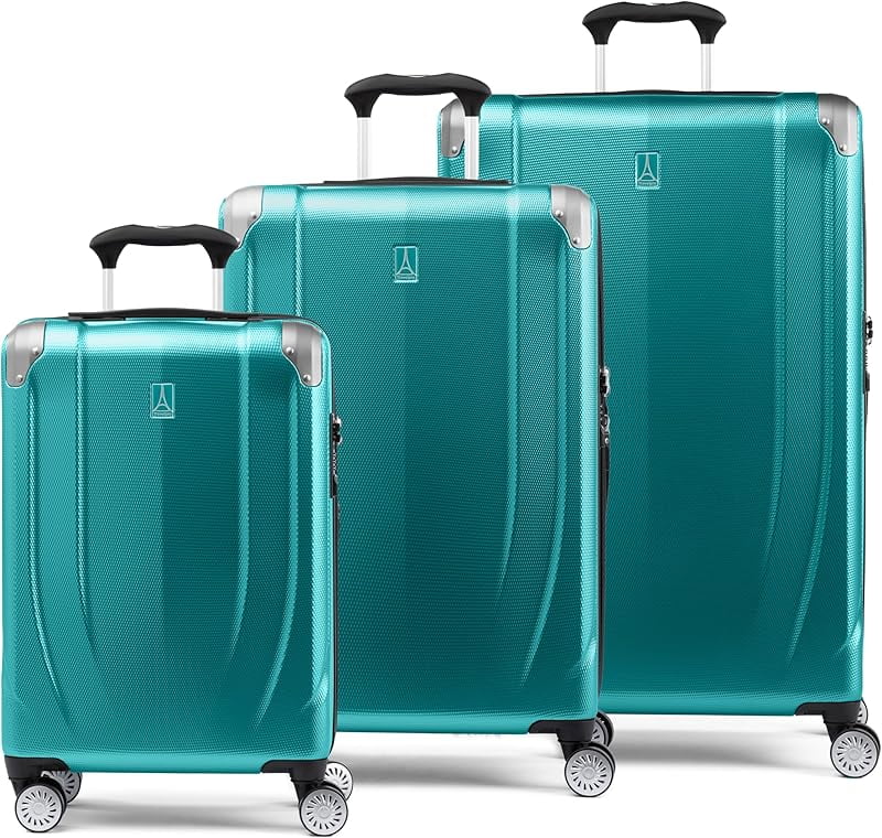 3 Hardside Expandable Luggage, 8 Spinner Wheels, Lightweight Hard Shell ...