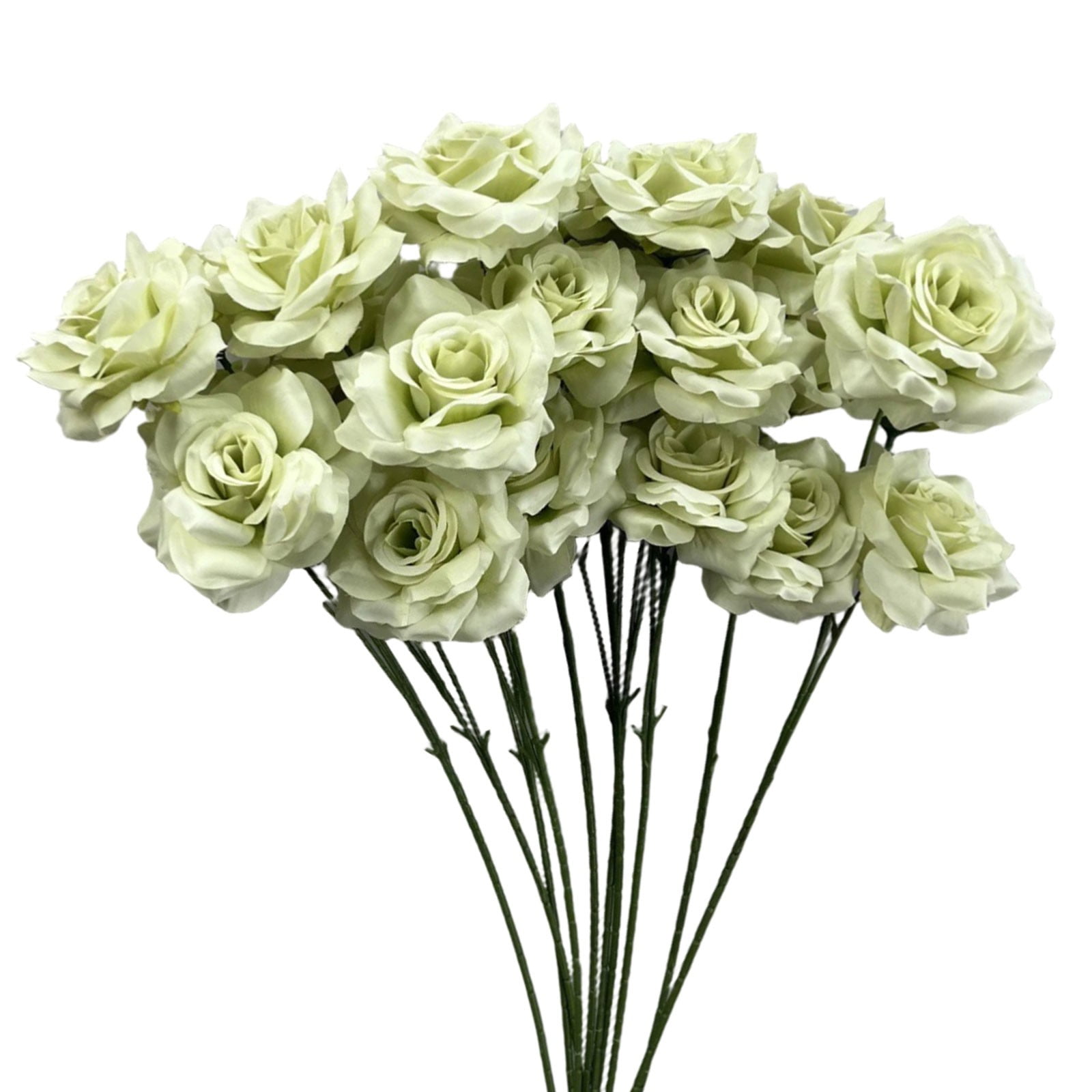 3 Head Rose Artificial Flowers Flowers Rose Flowers Interior Decoration ...