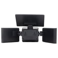 3-Head Solar Motion Sensor Wall Light, IP65 Waterproof LED Security ...