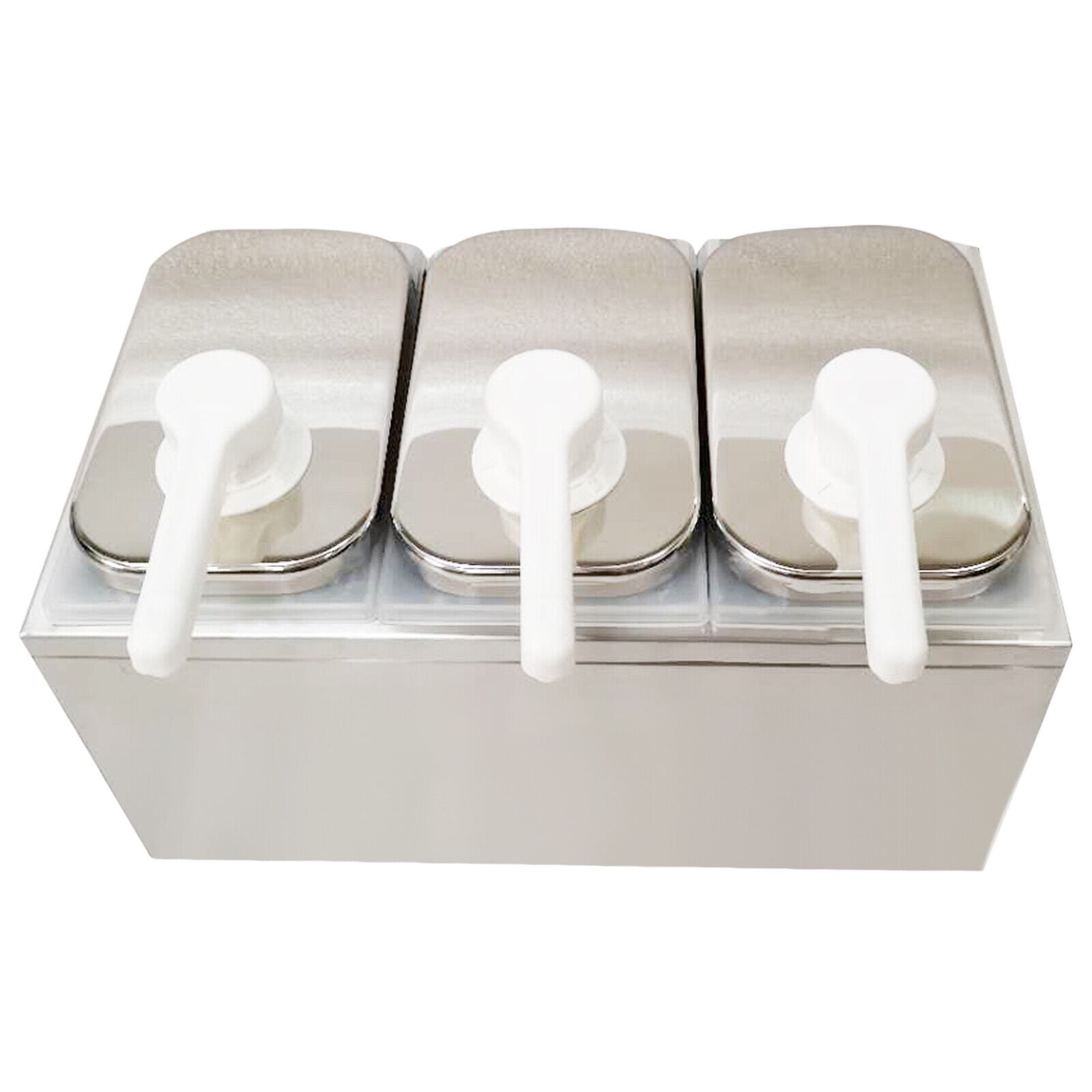 3 Heads Sauce Dispenser Pump Squeeze Condiment Dispensing 6L for ...