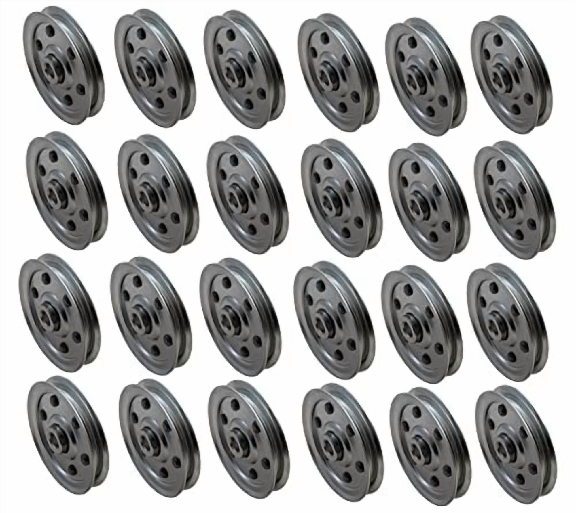 3" Heavy Duty Sheave Garage Door Pulley - Pack of 24 - Walmart.com