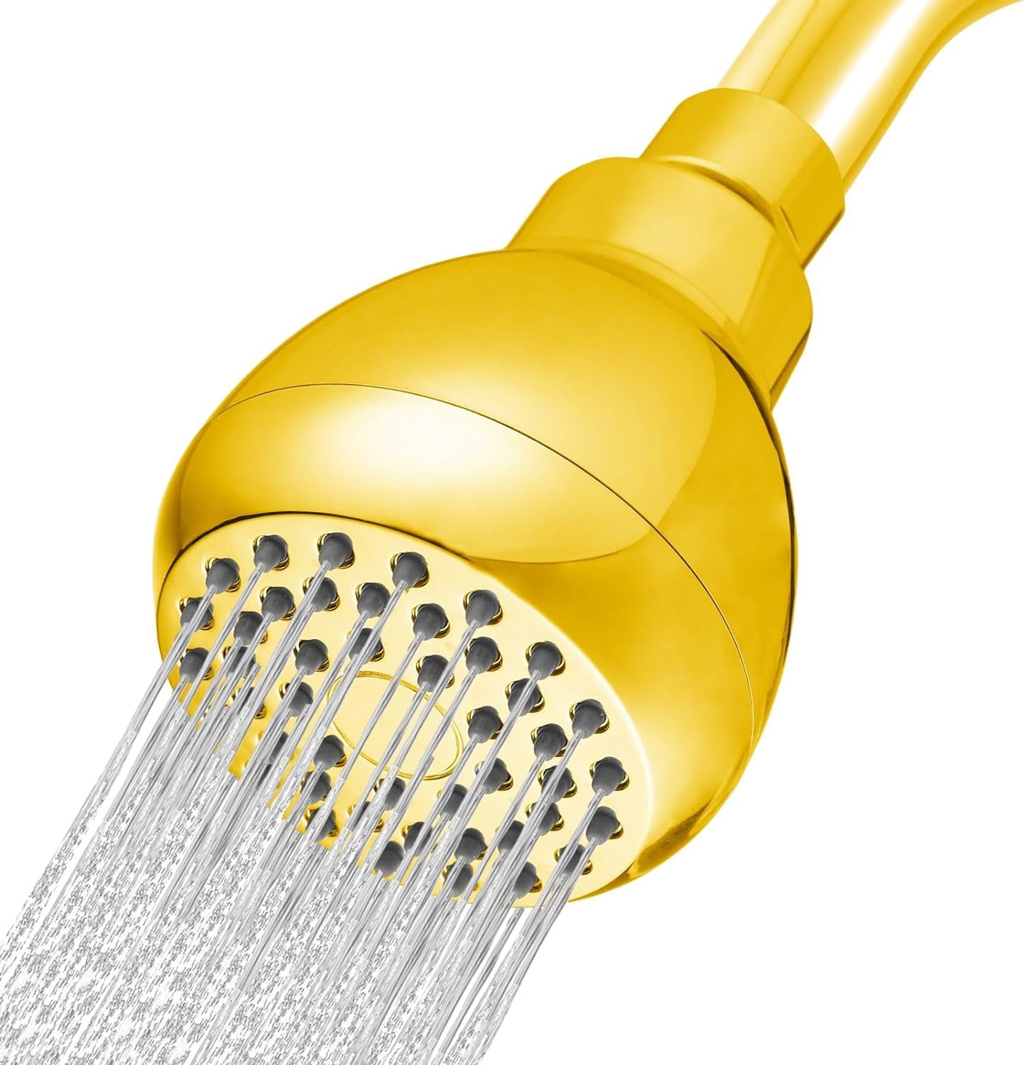 3'' High Pressure Shower Head, Powerful Deluxe Bathroom Showerhead with ...