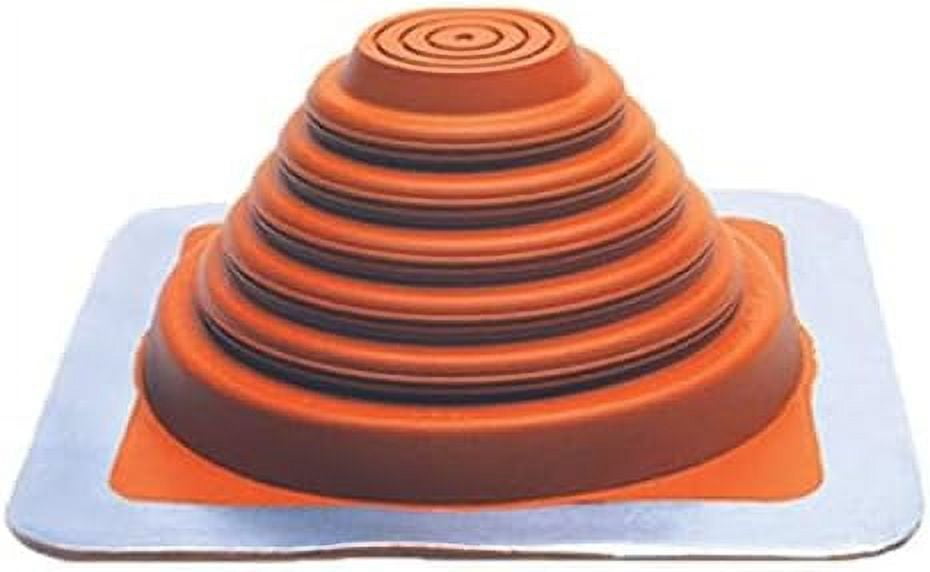 #3 High Temp Roof Flashing Boot, Fits Pipe Diameters 1/4" - 5-3/4" Wide ...