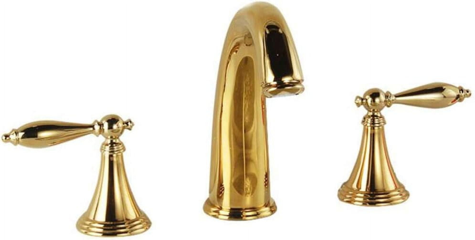 3 Hole Basin Mixer Tap Brass Anti-Corrosion Anti-Rust Faucet Hot and ...