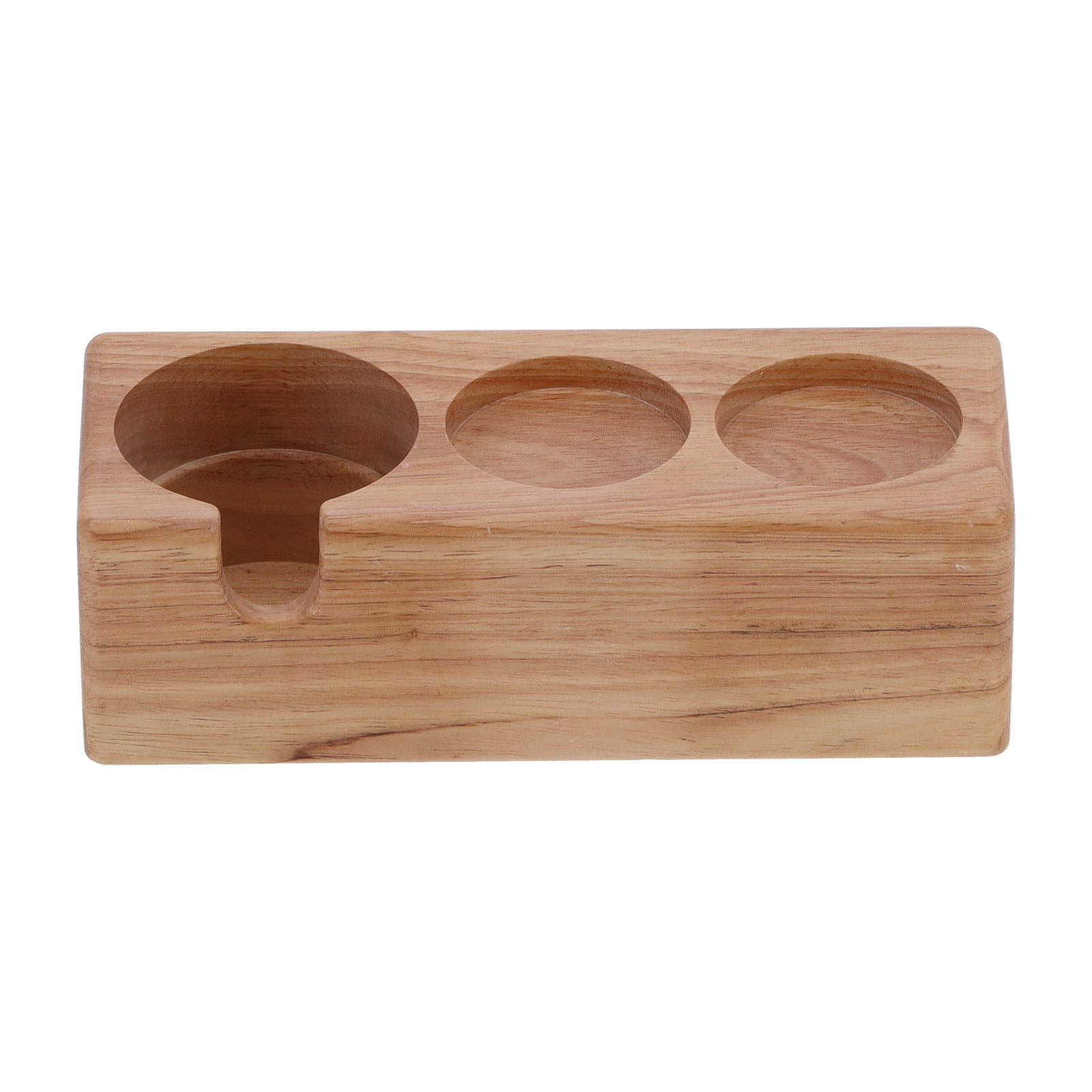 3?Hole Composite Wood Coffee Handle Holder Rack Base Coffee Tamper ...