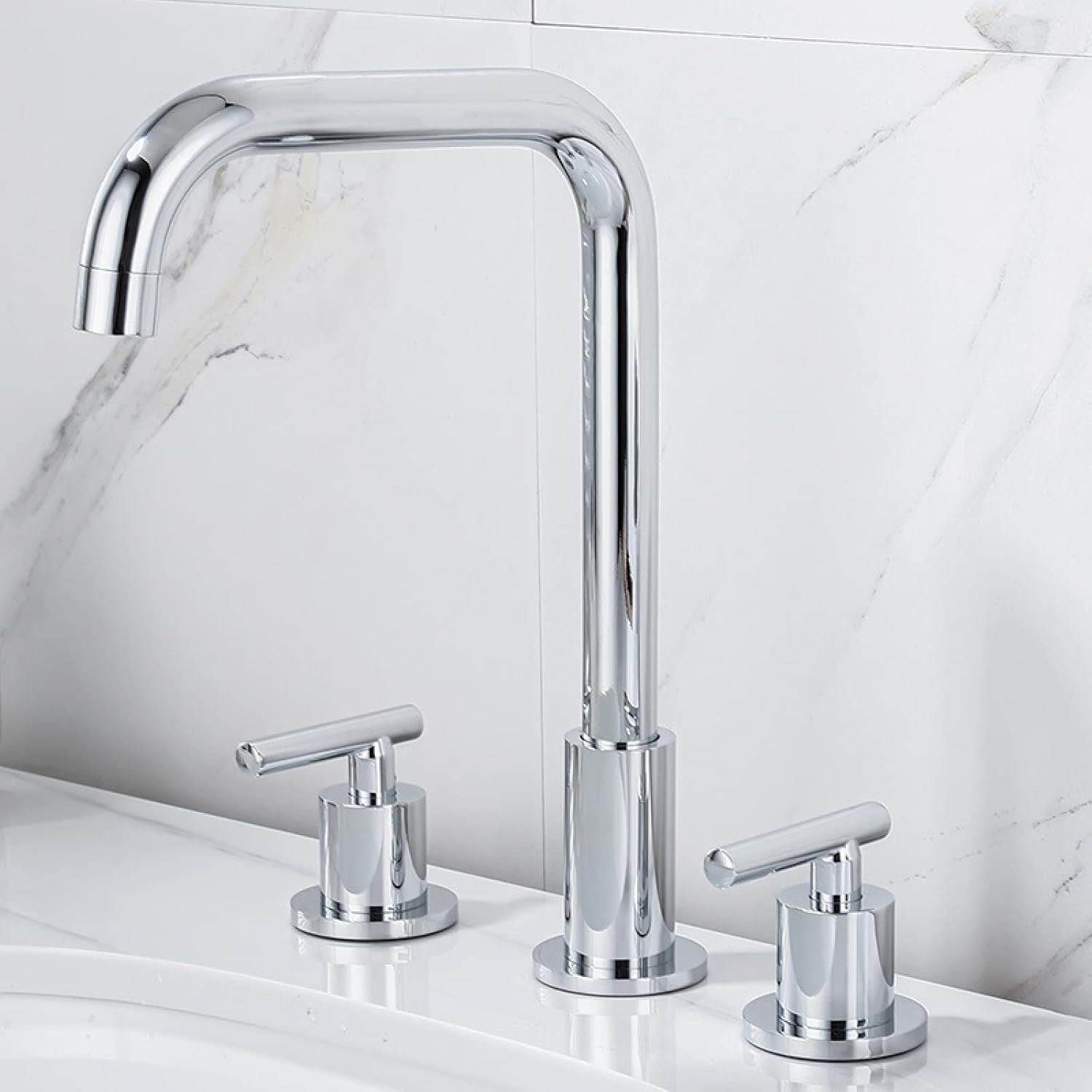 3 Hole Faucet for Bathroom Sink,Brass Faucet Bathroom,Bathroom Sink ...