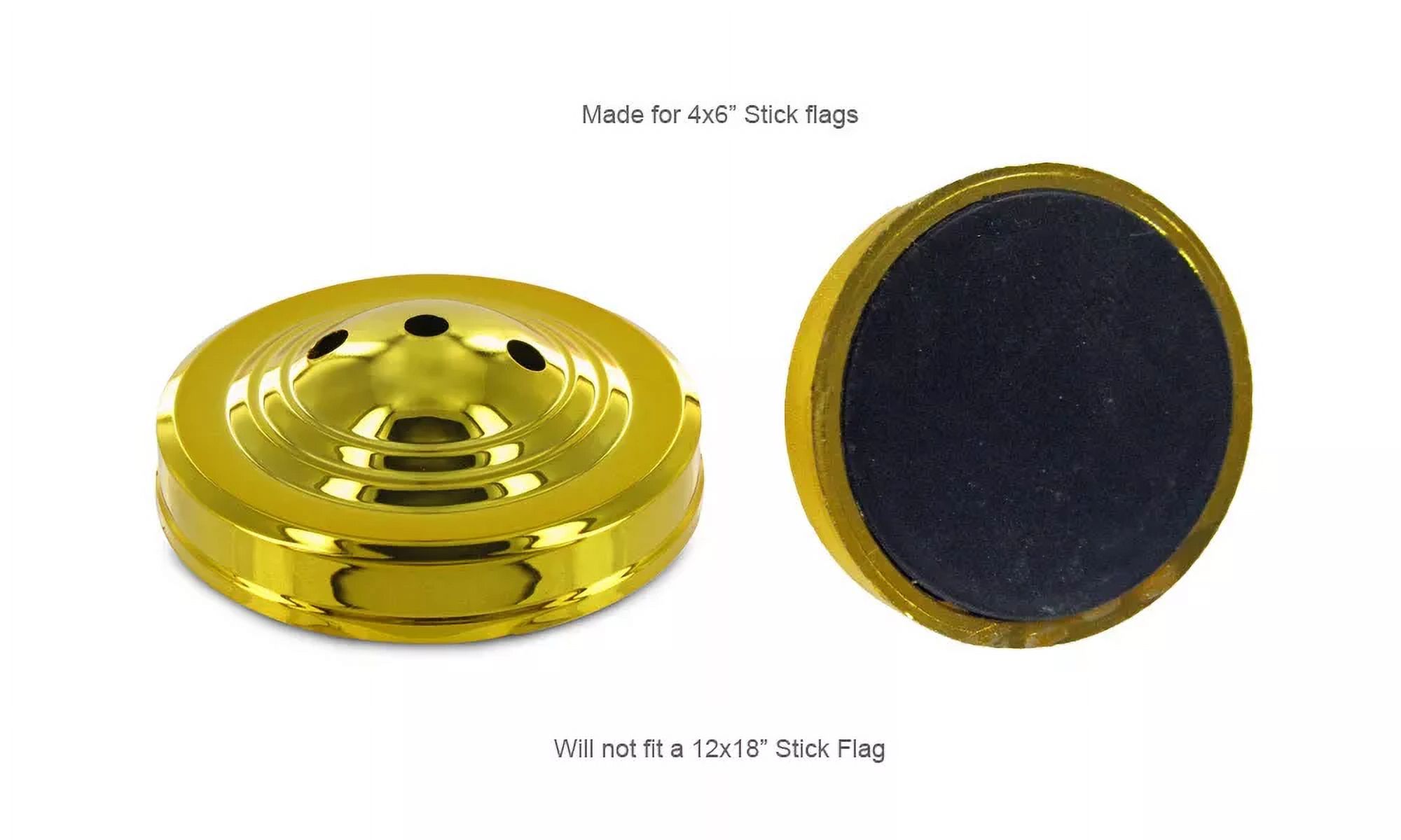 3 Hole Flag Holder Desk Flag Stand 4x6in Stick Flag Display Stand ...