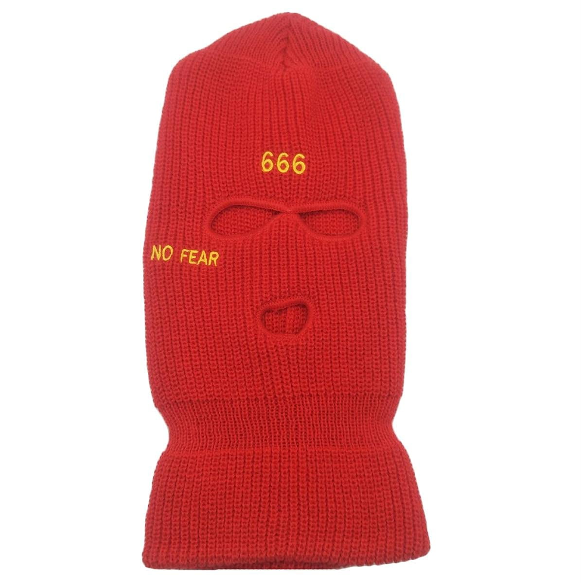 3-Hole Full Face Cover Ski Mask,Ski Face Mask Balaclava for Winter ...