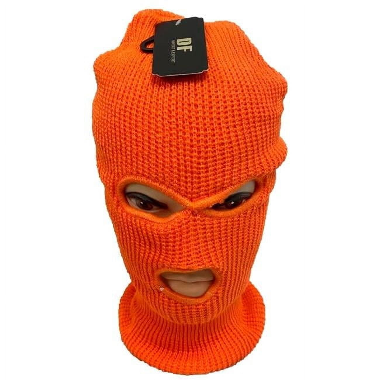 3 Hole Knitted Adult Winter Mask & Hats, Assorted - Case of 24 ...