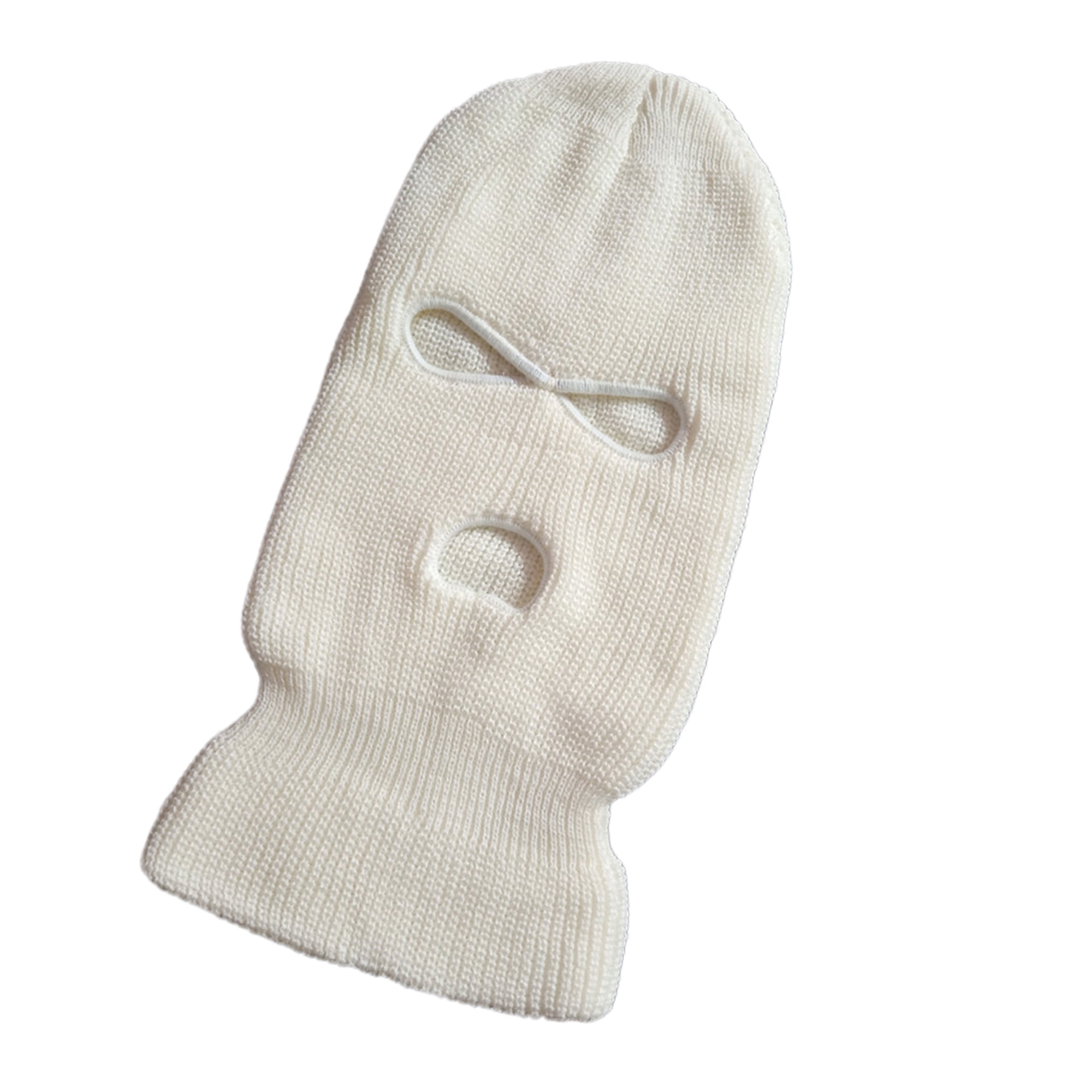 3-Hole Knitted Full Face Cover Ski Mask for Adult Outdoor Party ...