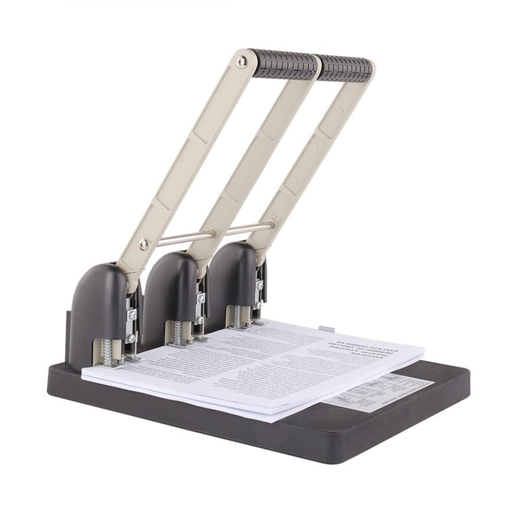3 Hole Paper Puncher 150 Sheets Capacity Heavy Duty 3 Hole Punches with ...