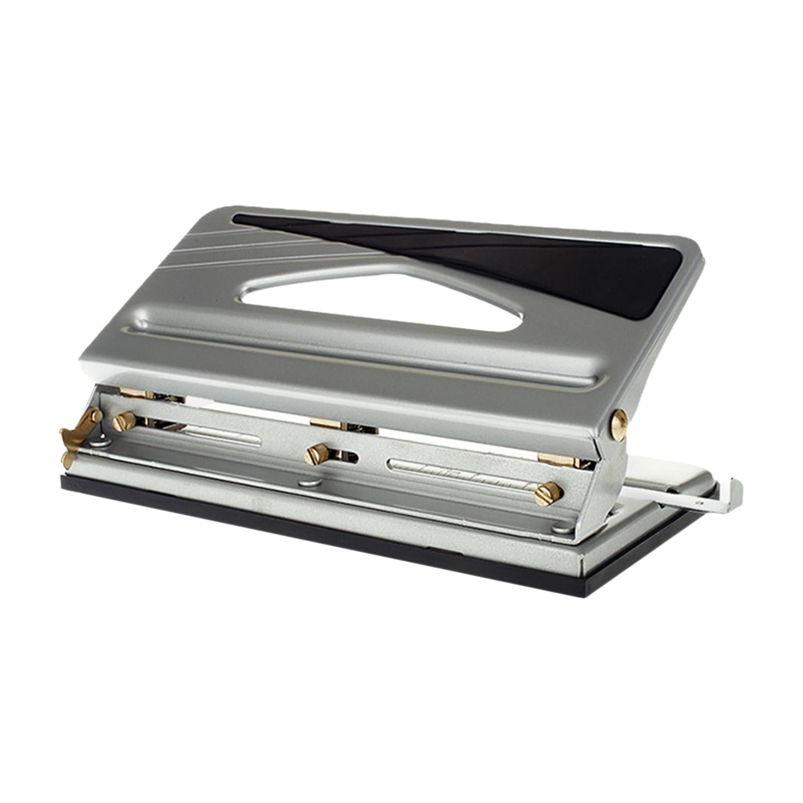 3 Hole Punch Metal Hole Puncher Precision Manual Paper Punching Machine ...