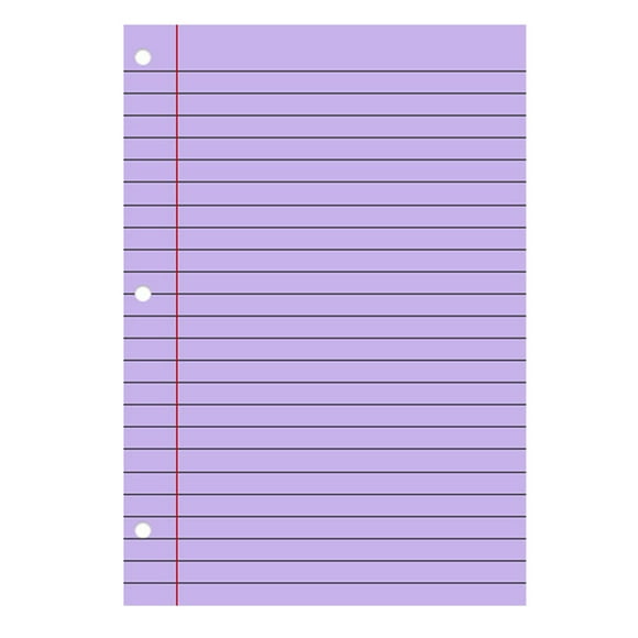 Reinforced College Ruled Paper