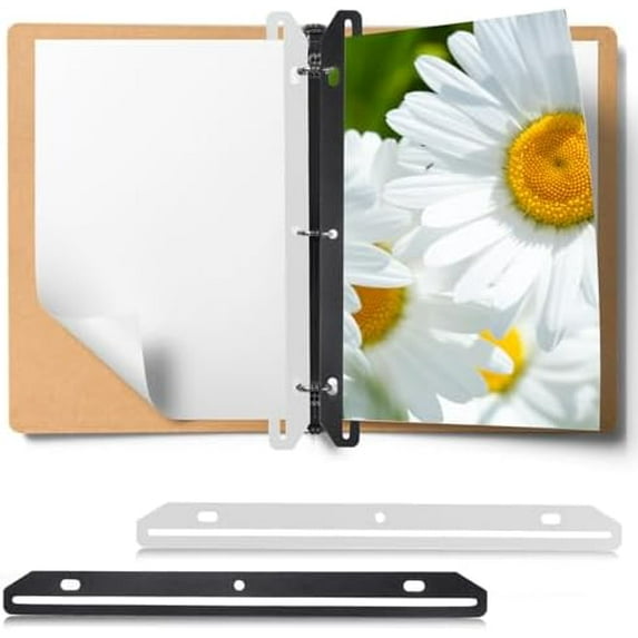 3 Hole Punched Magazine Holders, 40 PCS 3 Hole Punched Magazines ...