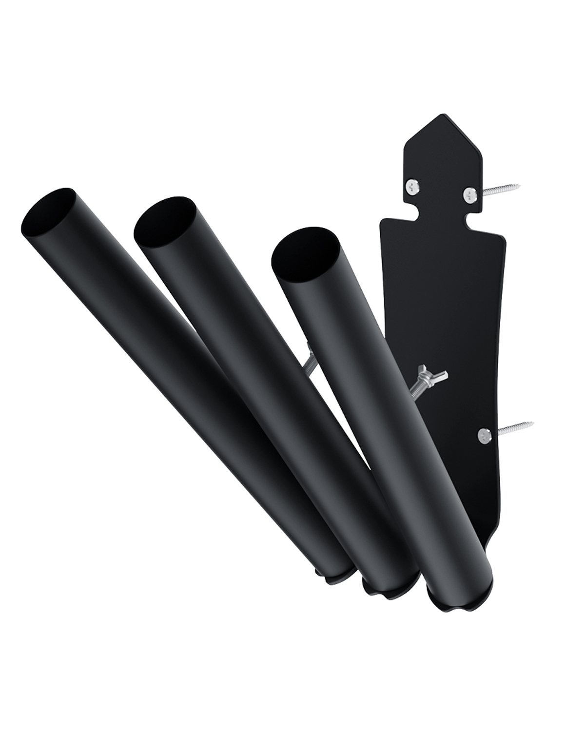 3 Hole SUS304 Stainless Steel Flag Holders, ZUEXT Oil Rubbed Black ...