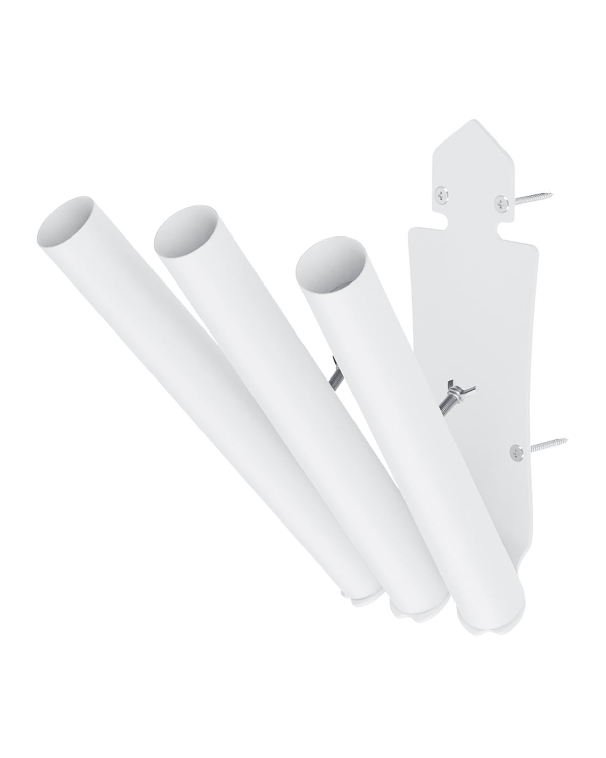 3 Hole SUS304 Stainless Steel Flag Holders, ZUEXT Oil Rubbed White ...