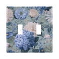 3-Hole Switch Plate Cover Faceplates Covers Smooth Rounded Corners Blue ...