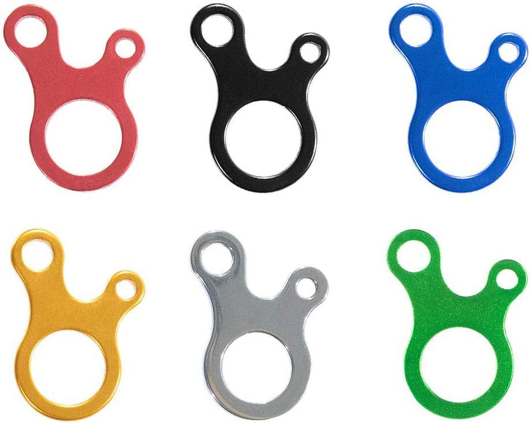 3 Hole Tensioner Guyline Adjuster with a Figure 9 Descender Ring 3 Hole ...