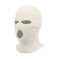3-Hole Warm Full Face Mask Cover Ski Mask Winter Balaclava Cap Knitted ...