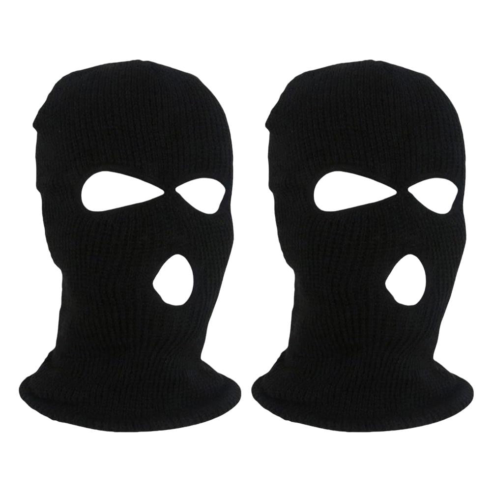 3 Hole Winter Knitted Mask, 3 Hole Knitted Ski Mask Full Face, 3 Hole ...