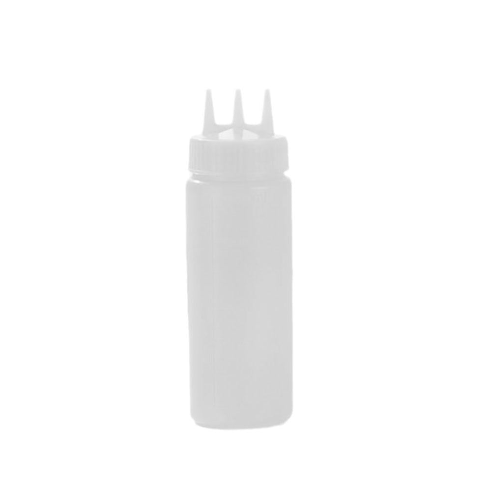 3 Holes Ketchup Squze Bottle Plastic stard Mayo Sauces Bottle M0Y0 ...