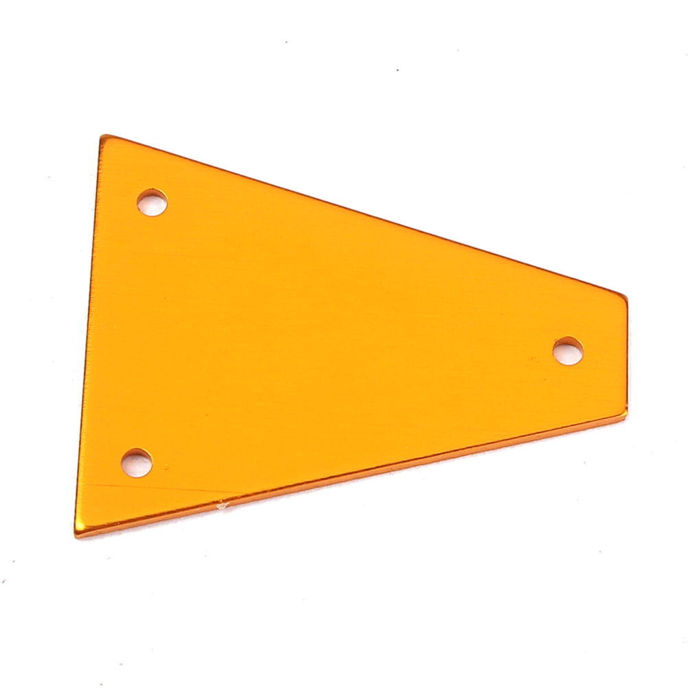 3 Holes Truss Rod Cover for Guitar Metal Truss Rod Cover Golden ...