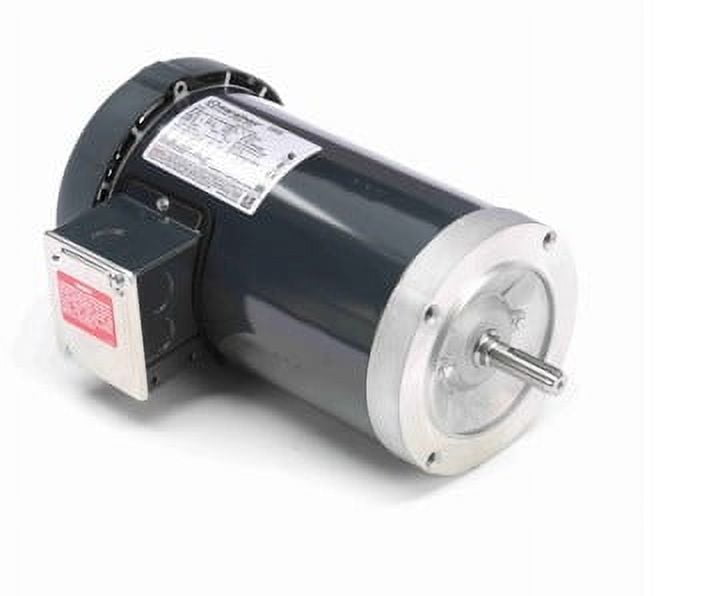 3 Hp 3600 RPM 3-Phase 56C Frame TEFC (No Base) 230/460 Volts Marathon ...
