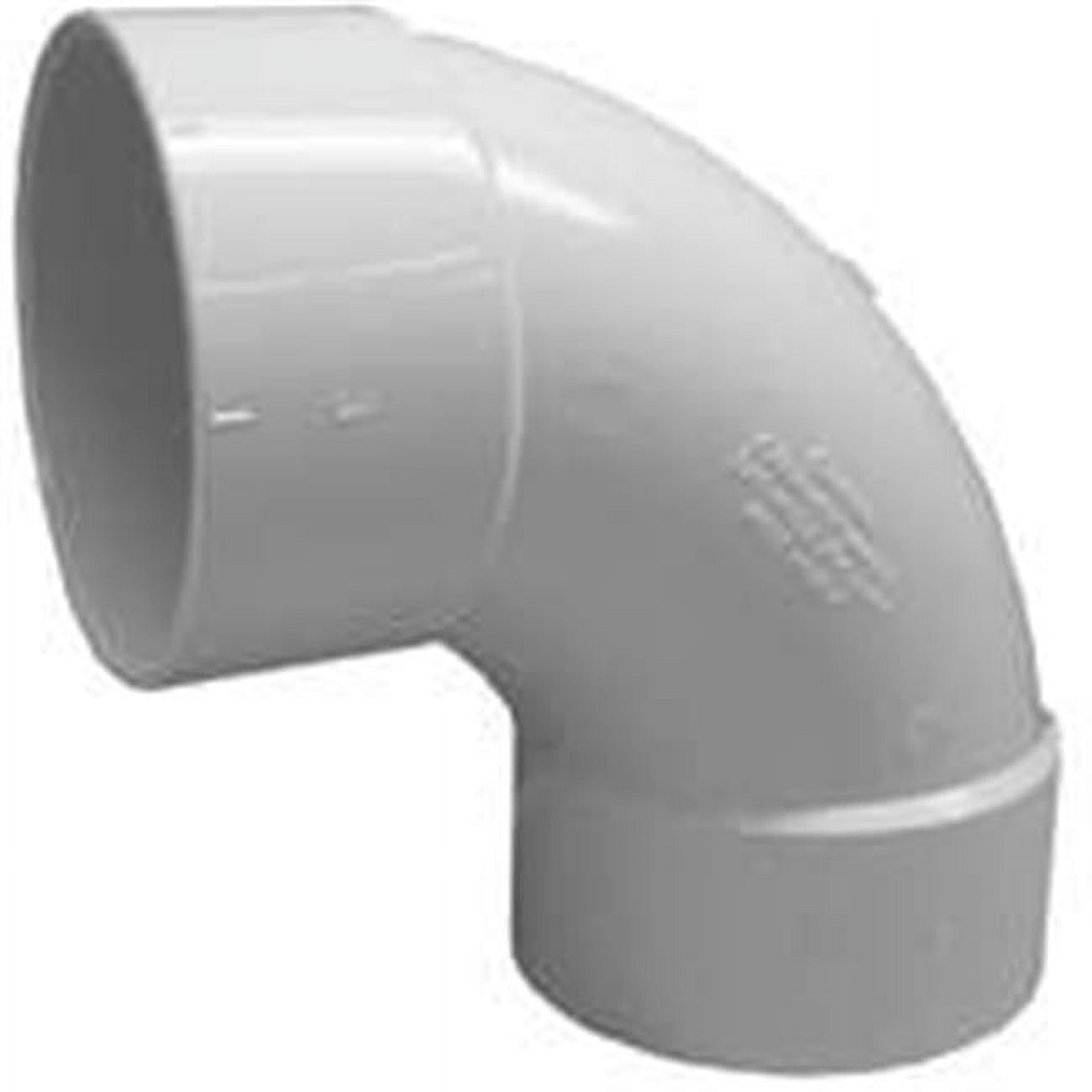 3" Hub PVC Elbow Sched 30 Sched 30 - Walmart.com