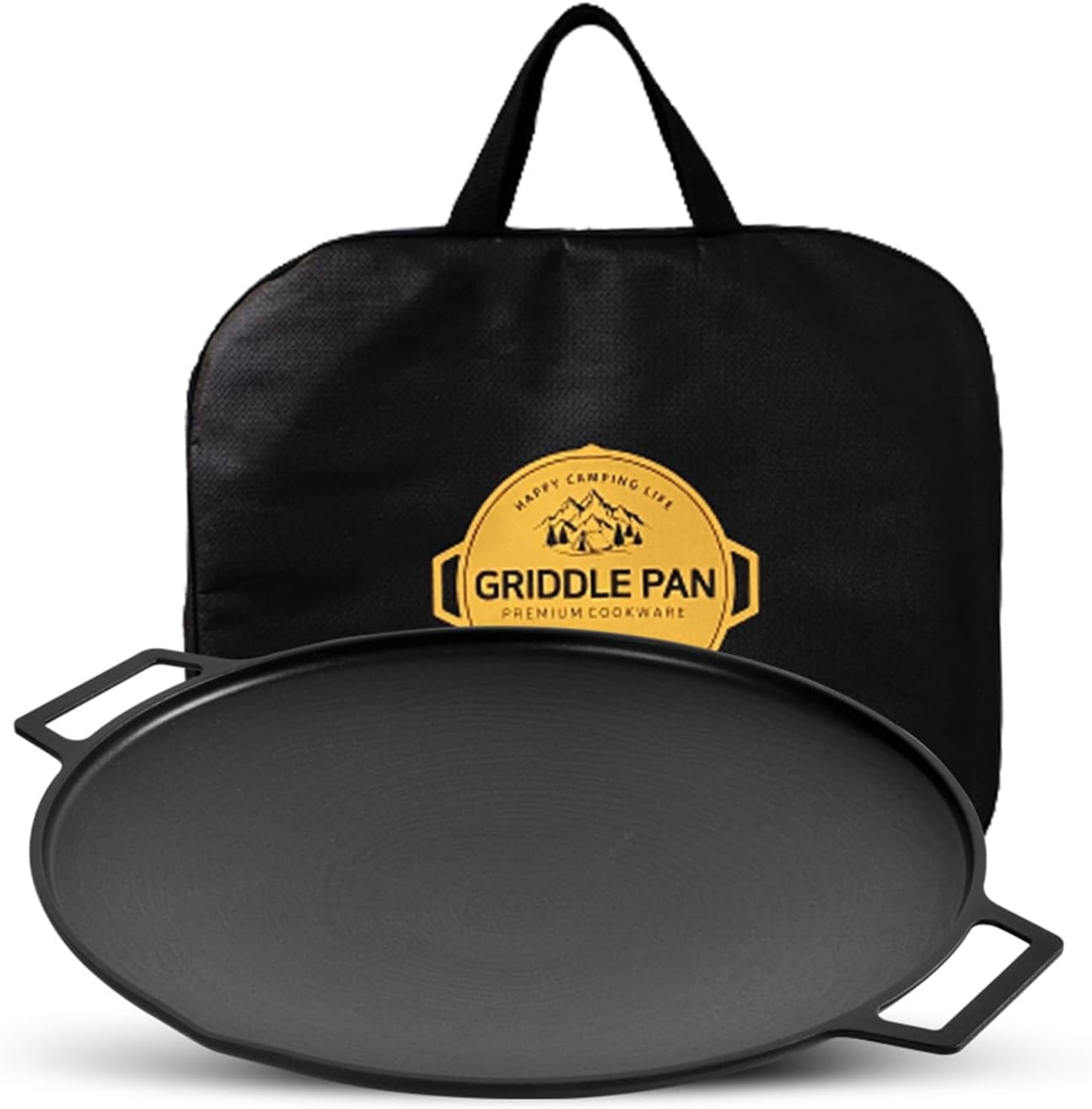 3 IH Griddle Grill Pan with Bag, Nonstick Coating, All Stove(Gas ...