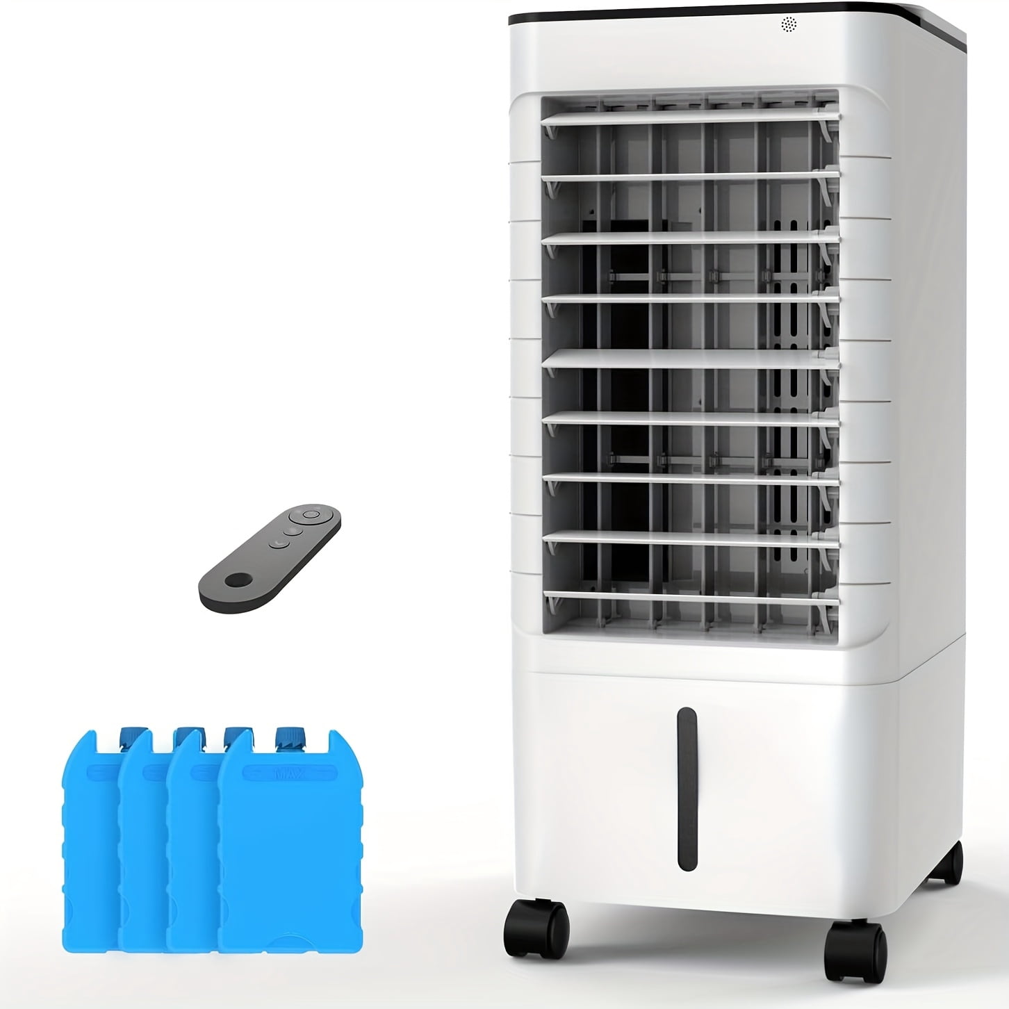 3-IN-1 Ductless Swamp Cooler With Remote, 12H Timer & 1.16 Gal Tank, 3 ...