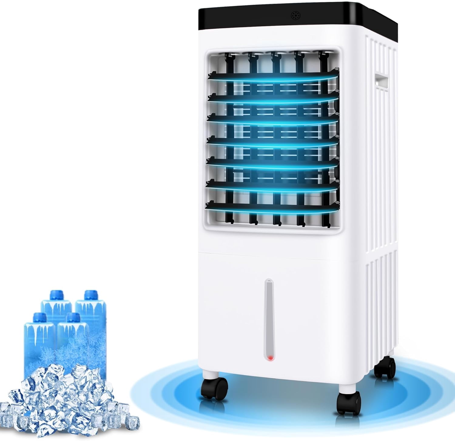 3-IN-1 Evaporative Air Cooler,Portable Air Conditioners with Utral ...