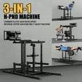 3-IN1 Glute & Hamstring Combo H-PND Extension Machine, 2-in-1 GHD and ...