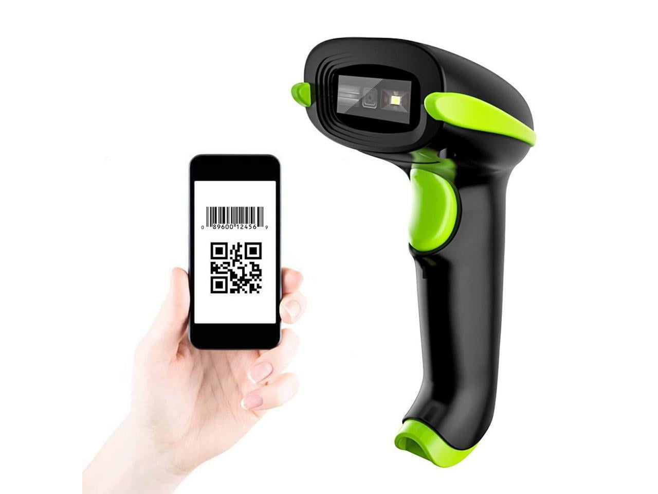 3-In-1 2D Barcode Scanner Bluetooth & 2.4G Wireless & USB Wired CMOS ...